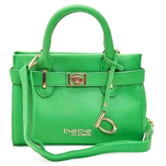 bebe | Bags | Nwt Bebe Evie Small Satchel Bright Green | Poshmark